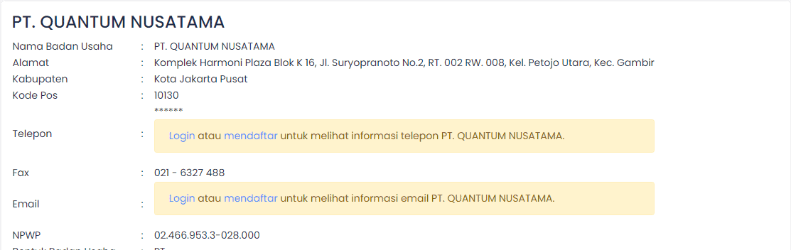 Cek PT. Quantum Nusatama Penipuan Loker atau Tidak?