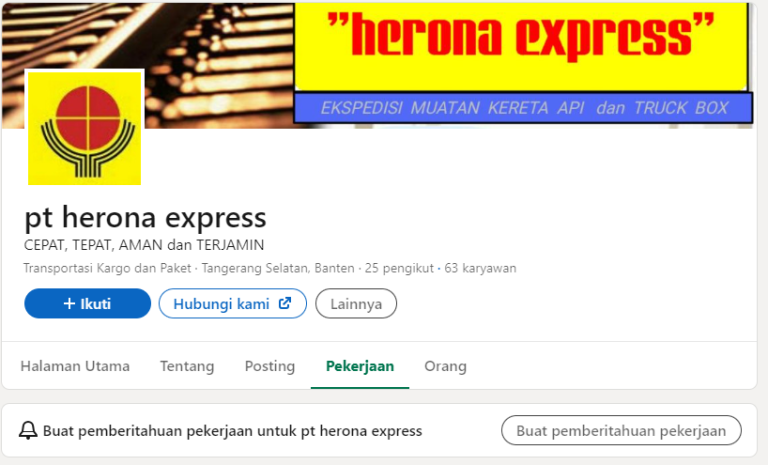 Cek PT. Herona Express Penipuan Loker atau Tidak?